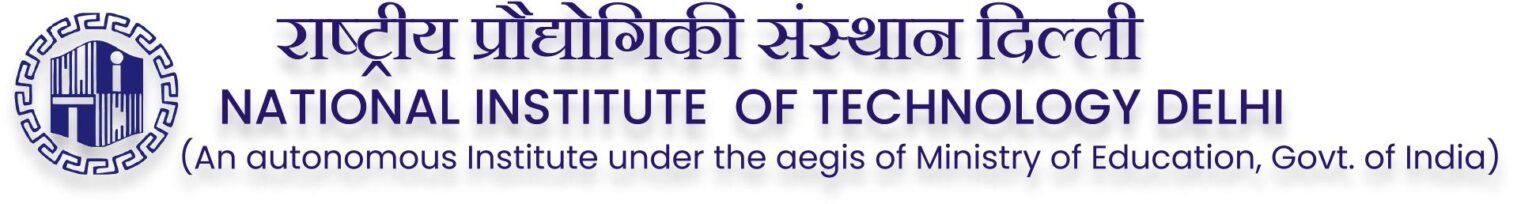 B Tech Curriculum – Govt. National Institute of Technology Delhi